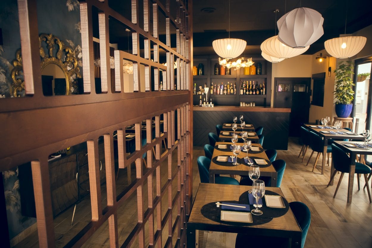 Asoko restaurant - Fotografía interiorismo - Fotógrafo en Castellón